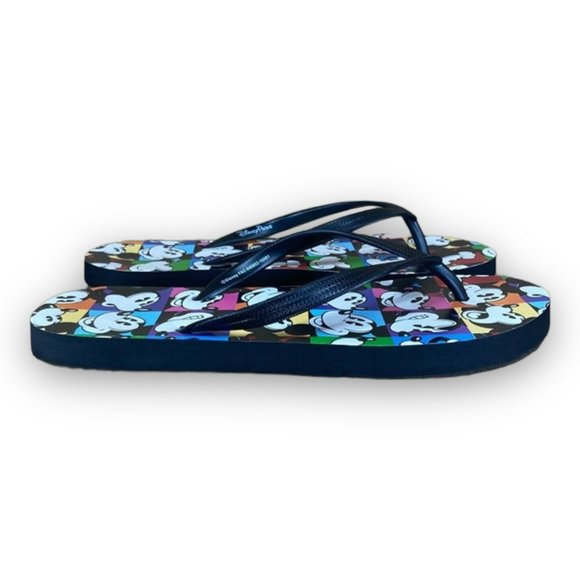 Disney | Shoes | Disney Mickey Mouse Flip Flop Thong Sandals Comic ...